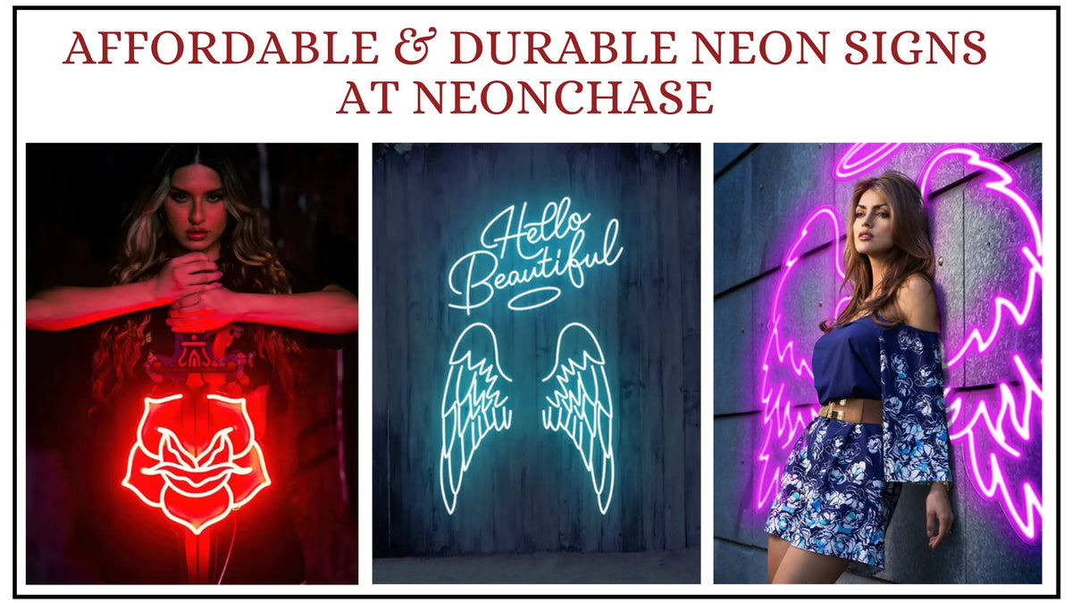 Light Up Your World: Affordable & Durable Neon Signs at NeonChase – Neon Chase
