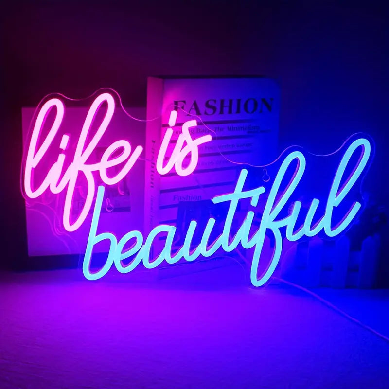 Life Is Beautiful Neon – Neon Chase