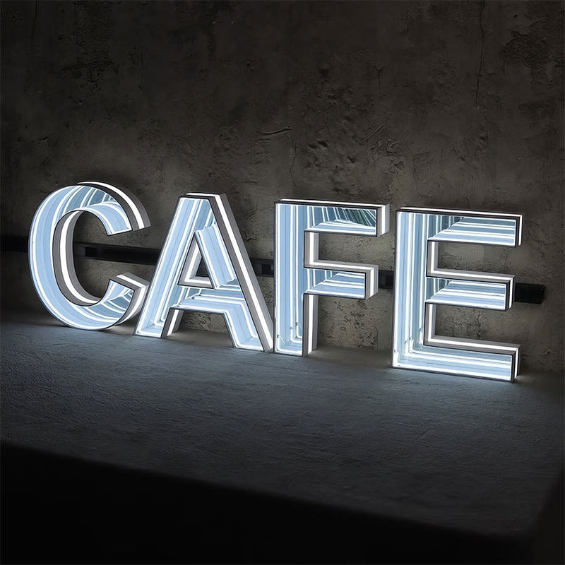 3d infinity letters – Neon Chase